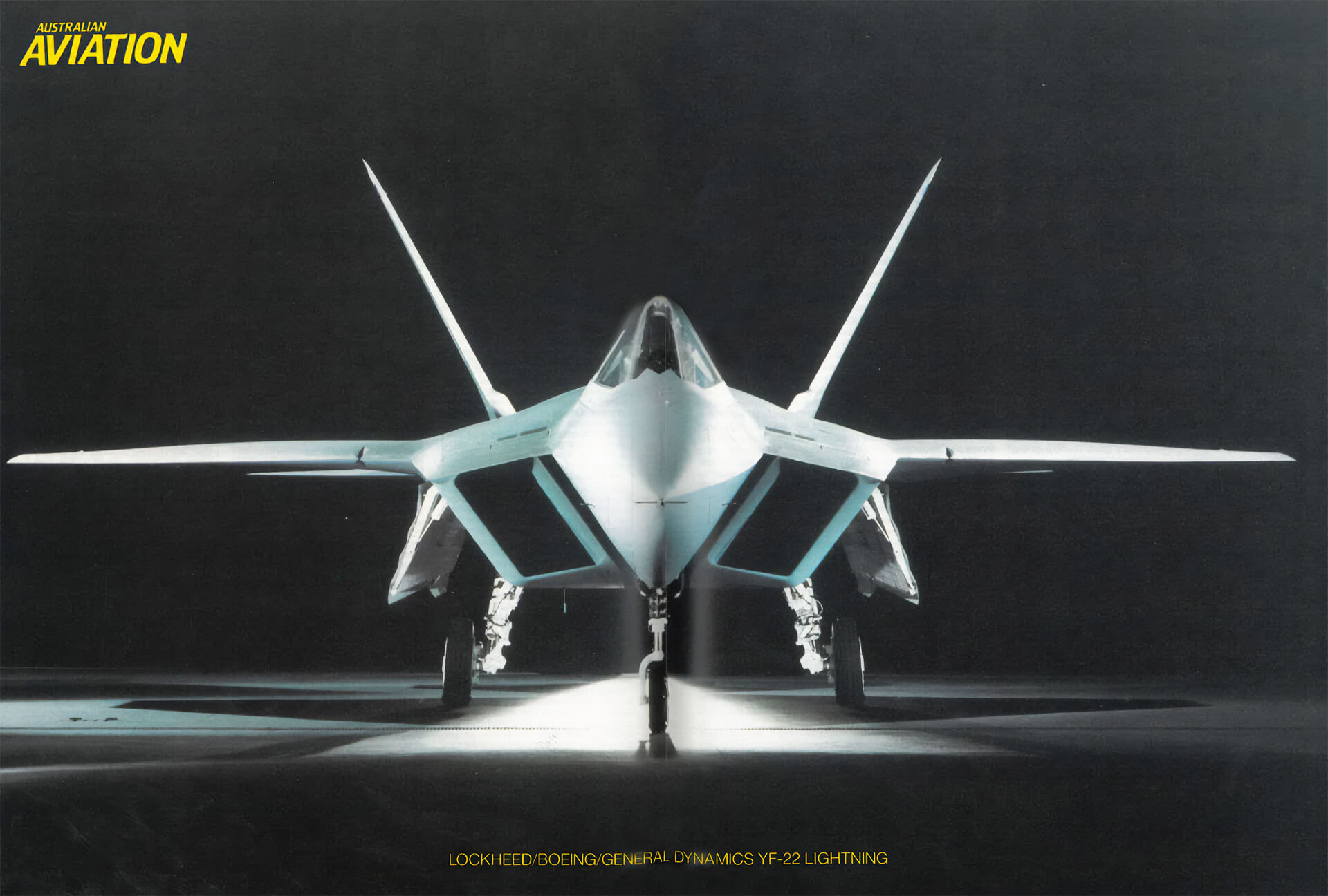 Centrespread – Lockheed/Boeing/GD YF-22 Lightning – Australian Aviation